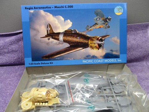 Pacific Coast Models Regia Aeronautica Macchi C.200 1:32 Model Kit NEW ...