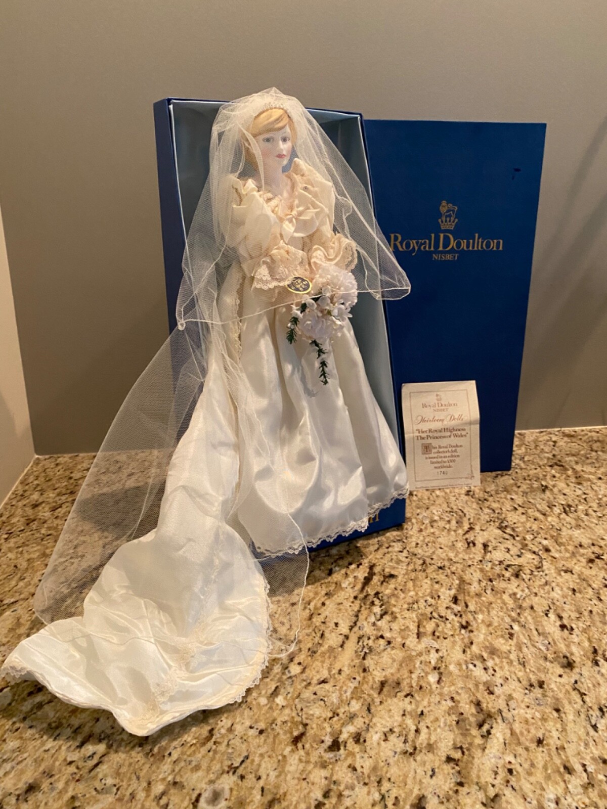 royal doulton nisbet Princess Diana porcelain weeding doll | eBay