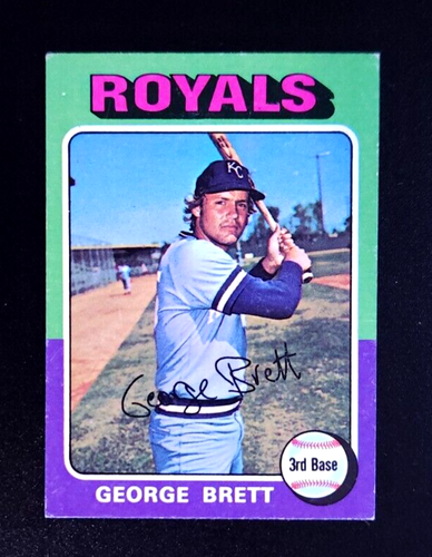 1975 Topps Mini #228 George Brett ROOKIE CARD RC Kansas City Royals ...