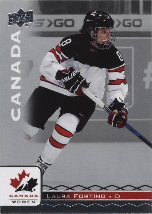 2017 Upper Deck Team Canada Juniors - Laura Fortino #39 (RC) for sale ...
