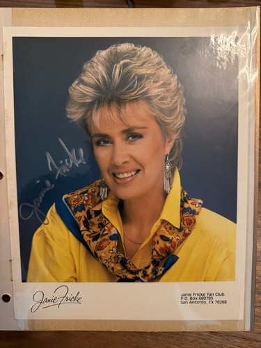 Fine Vintage 8x10 Autographed JANIE FRICKE Photo -American Country ...
