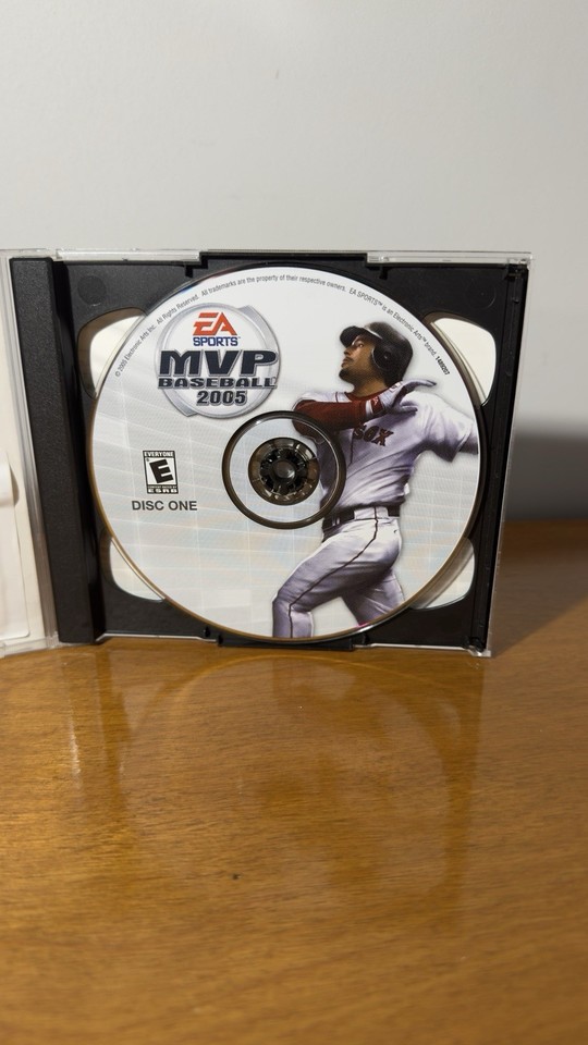 MVP Baseball 2005 PC Computer Game for Windows PC w/ both discs & key ...