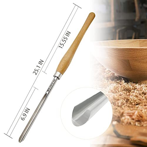 5/8 Inch Bowl Gouge For Wood Lathem2 Cryo Hss Wood Turning Tools With ...