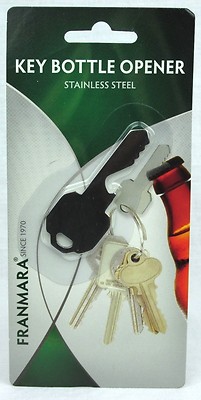 Key Bottle Opener Stainless Steel Looks Real Keep On Key Ring Always ...