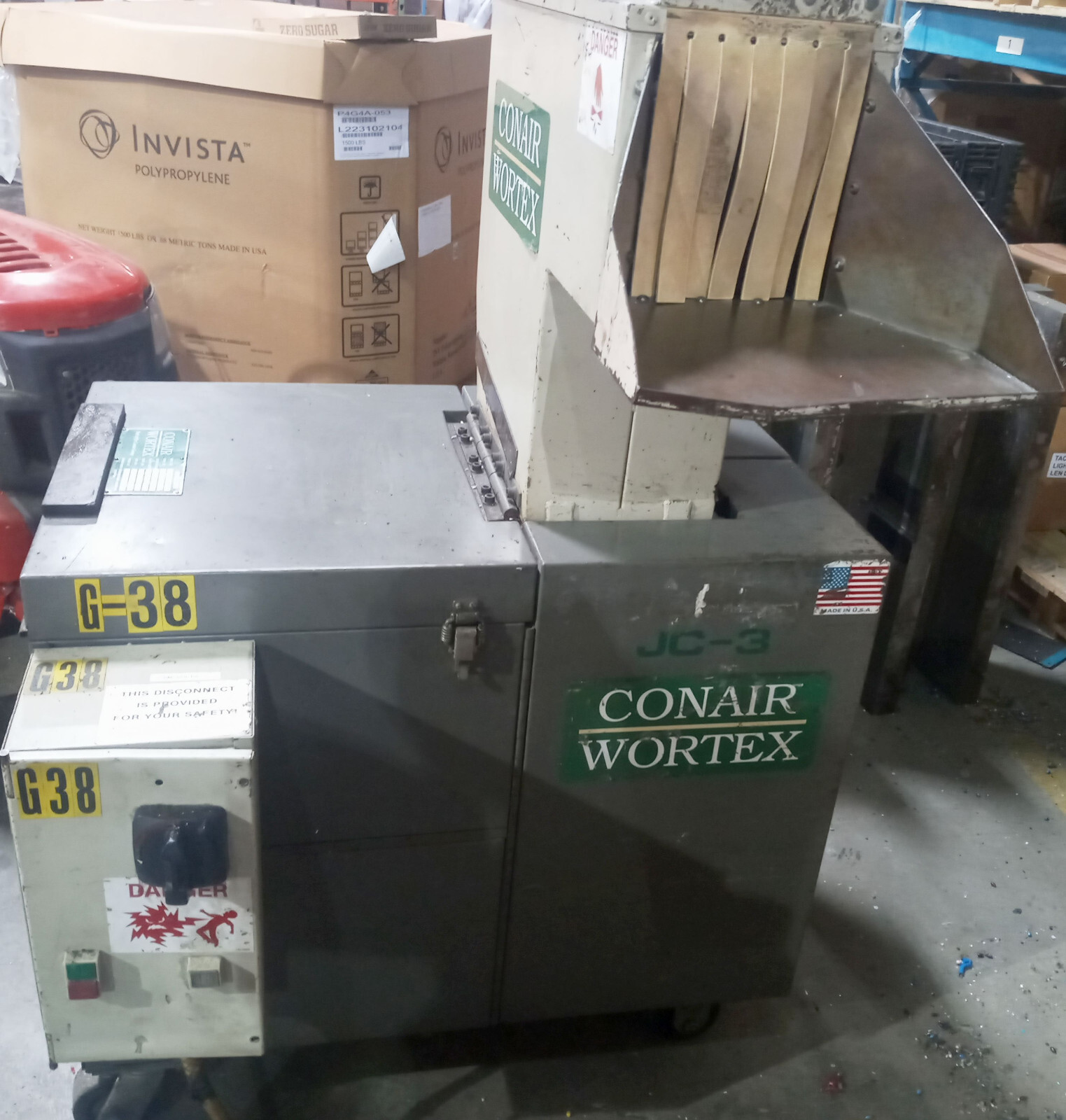 CONAIR WORTEX JC-3 JC3 Grinder / Granulator Used In Working Condition MAKE OFFER | eBay