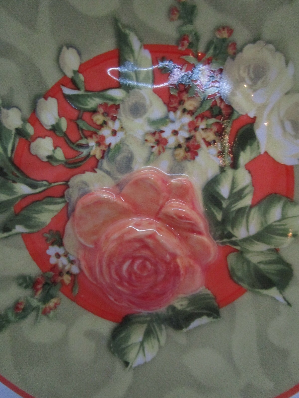 New Set Of 3 3-D Unique Flower Plates ~ Beautiful Multicolor | eBay