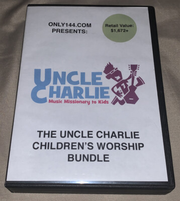 UNCLE CHARLIE CHILDREN'S WORSHIP BUNDL 6 DVDs Worship Video & Music ...