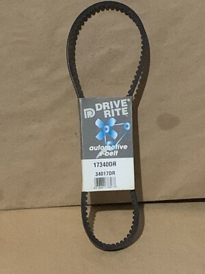 Accessory Drive V Belt Dayco / Drive-Rite 17340DR Made in USA 9340 ...