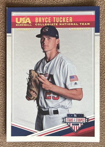 2018 Panini Stars & Stripes Longevity Bryce Tucker Rookie #4 USA ...