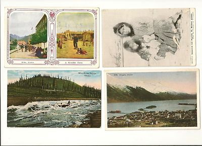 Lot of 4 Vintage Alaska Postcards, Lot L | eBay