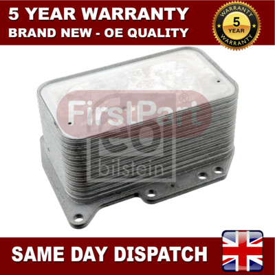 Fits Vauxhall Vivaro Movano Renault Trafic Master FirstPart Oil Cooler ...