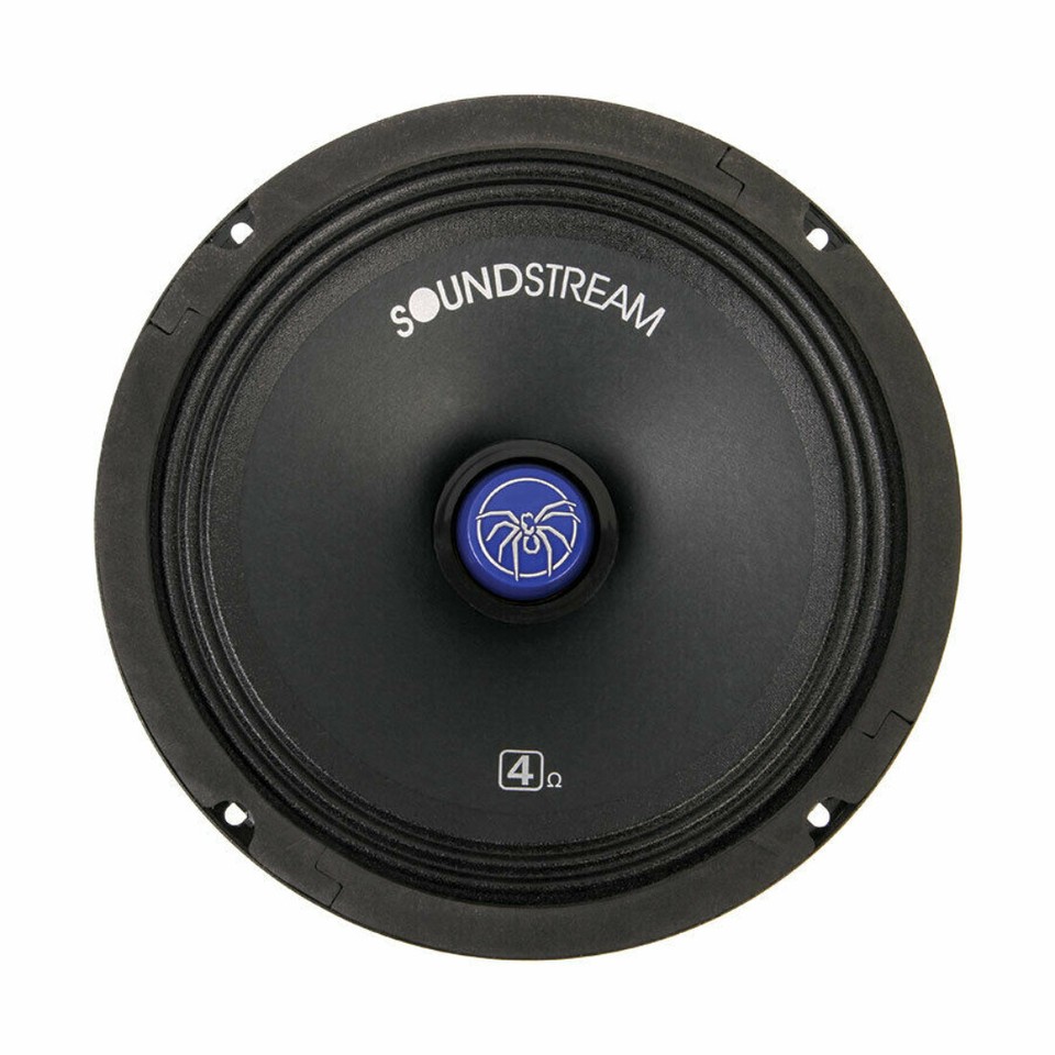 Soundstream SM.800PRO 8" 400 W Max 4-Ohms Stereo Car Audio Mid-Range ...