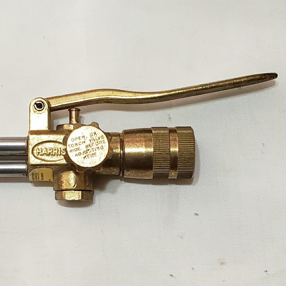 Harris Cutting Welding Torch Set 71-3 Cutting Attachment Head 16 Handle ...