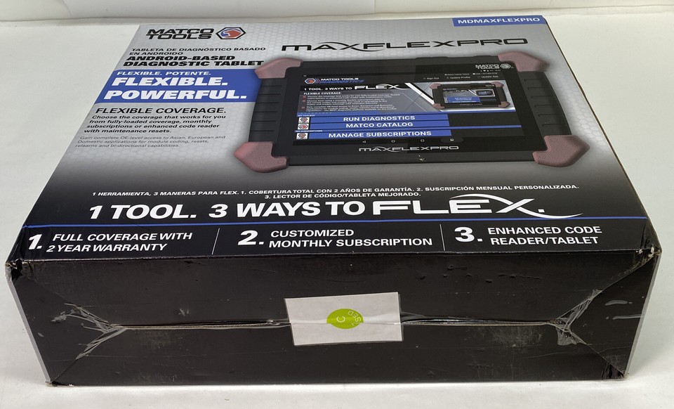Matco Tools Android-Based Diagnostic Tablet MDMAXFLEXPRO | eBay