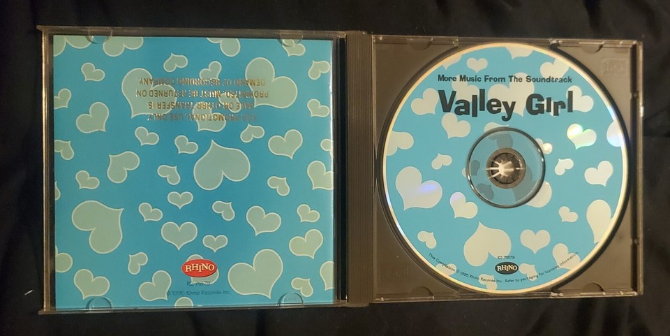 More Music From The Soundtrack Valley Girl 1995 Rhino Cd Vg W Promo Stamp 81227187927 Ebay