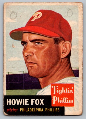 1953 Topps #22 Howie Fox | eBay