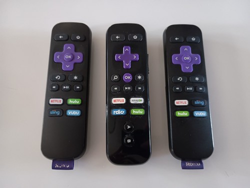 Roku Remote Lot 2 Working RC102 - 1 Untested RC35 (No Back) | eBay