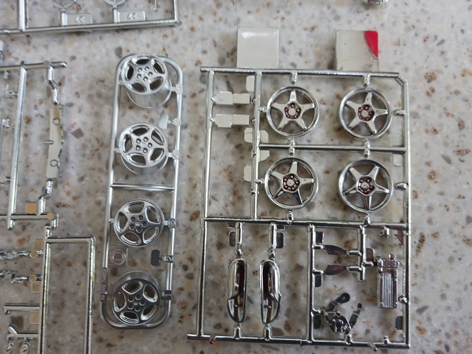 Model Car Chrome Parts Lot 1/25 scale | eBay