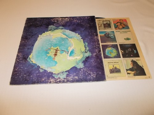 Yes Fragile 1972 LP Atlantic Records SD 7211 Roger Dean Cover No ...