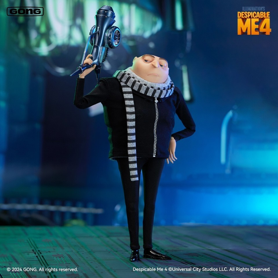 Original GONG Despicable Me Gru 1/8 Collectible Action Figure Model New ...