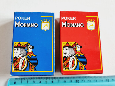 Cards For Game Modiano 2 Deck Bridge Rummy Poker Original Playing Cards ...