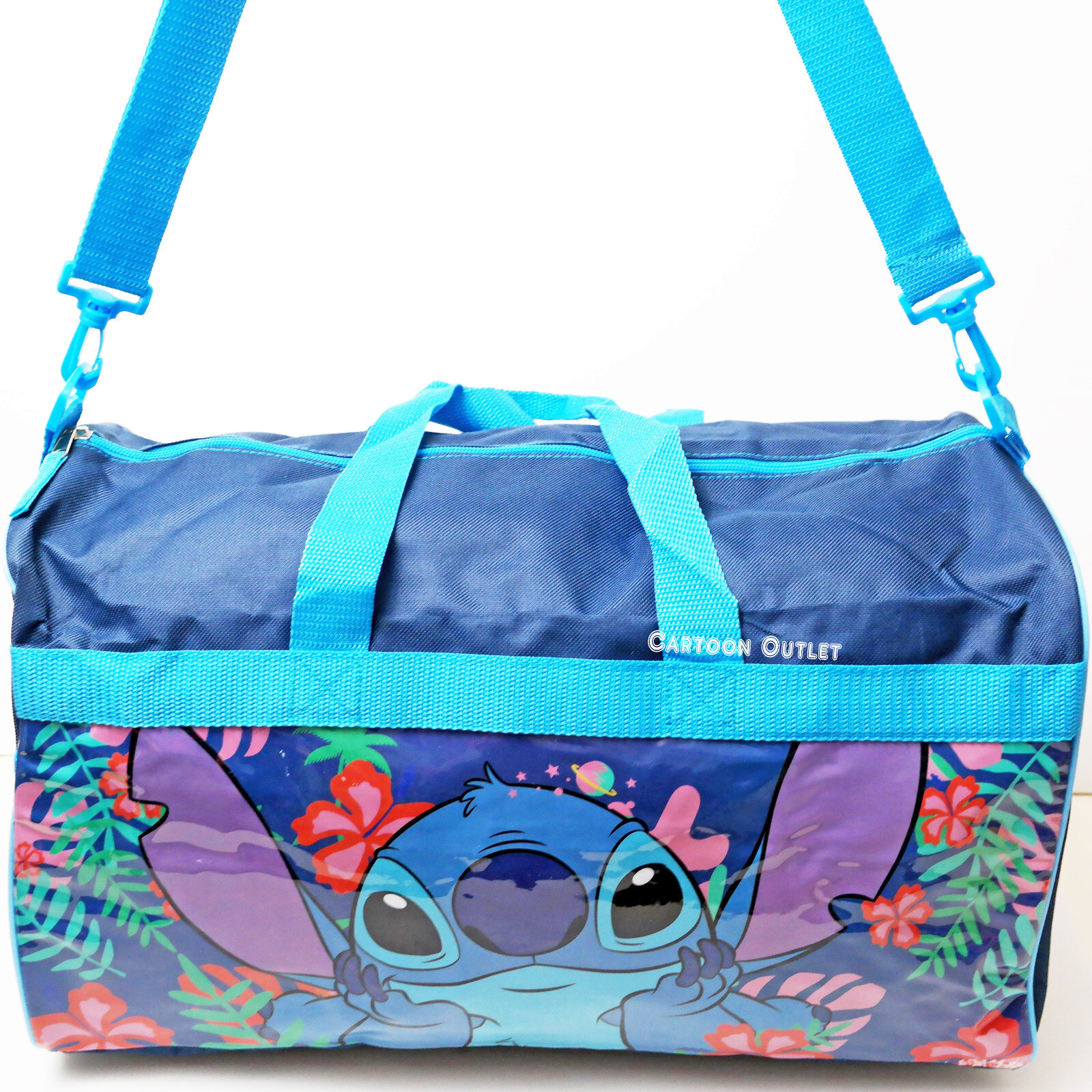 Disney Lilo And Stitch Duffel Bag Carry On Overnight Travel Tote 18 ...