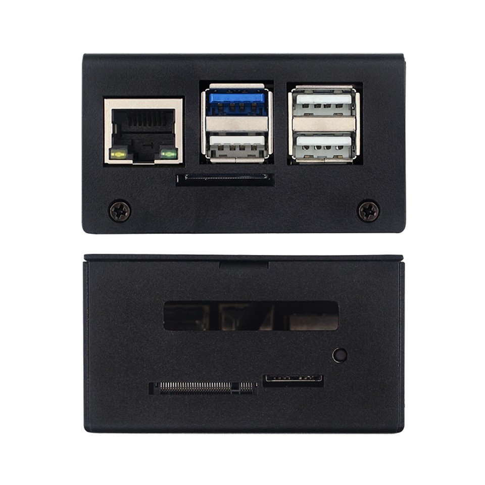 New Orange Pi 3B Metal Case Aluminum Alloy Box With Cooling Fan Cooling ...
