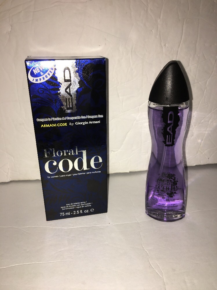 EAD FLORAL CODE Perfume Spray for Women 2.5 oz 75ml Eau De Toilette New ...