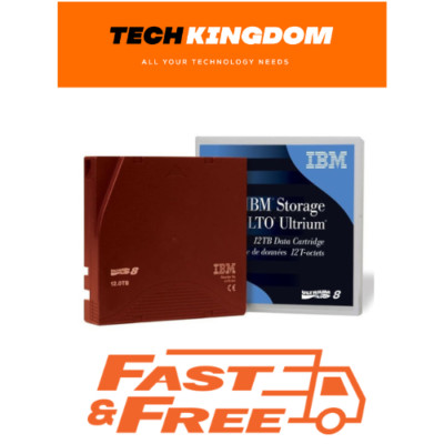 IBM LTO-8 TAPE 12TB NATIVE/30TB COMPRESSED | eBay