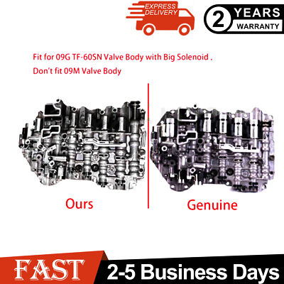 09G Transmission Valve Body W/ Solenoid For Audi TT VW Beetle Jetta ...