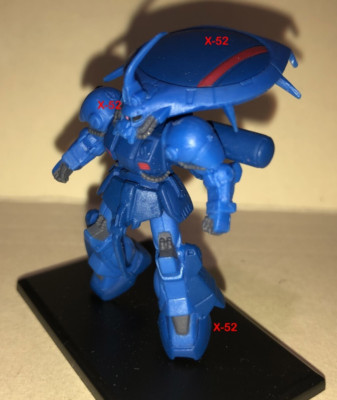 Ewac Zaku Zack blue mini figure RAR CHASE Gundam Collection Vol 10 ガンダム ...