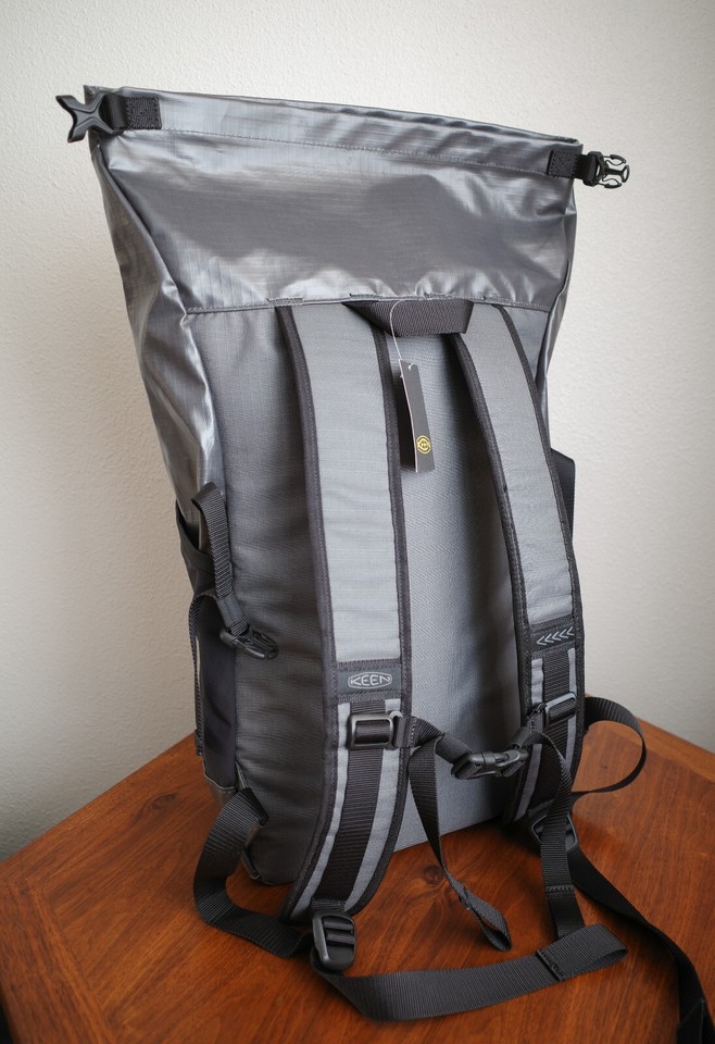 NWT Keen Catchhaul Utility Roll Top Backpack Black Size Medium Dry Bag ...