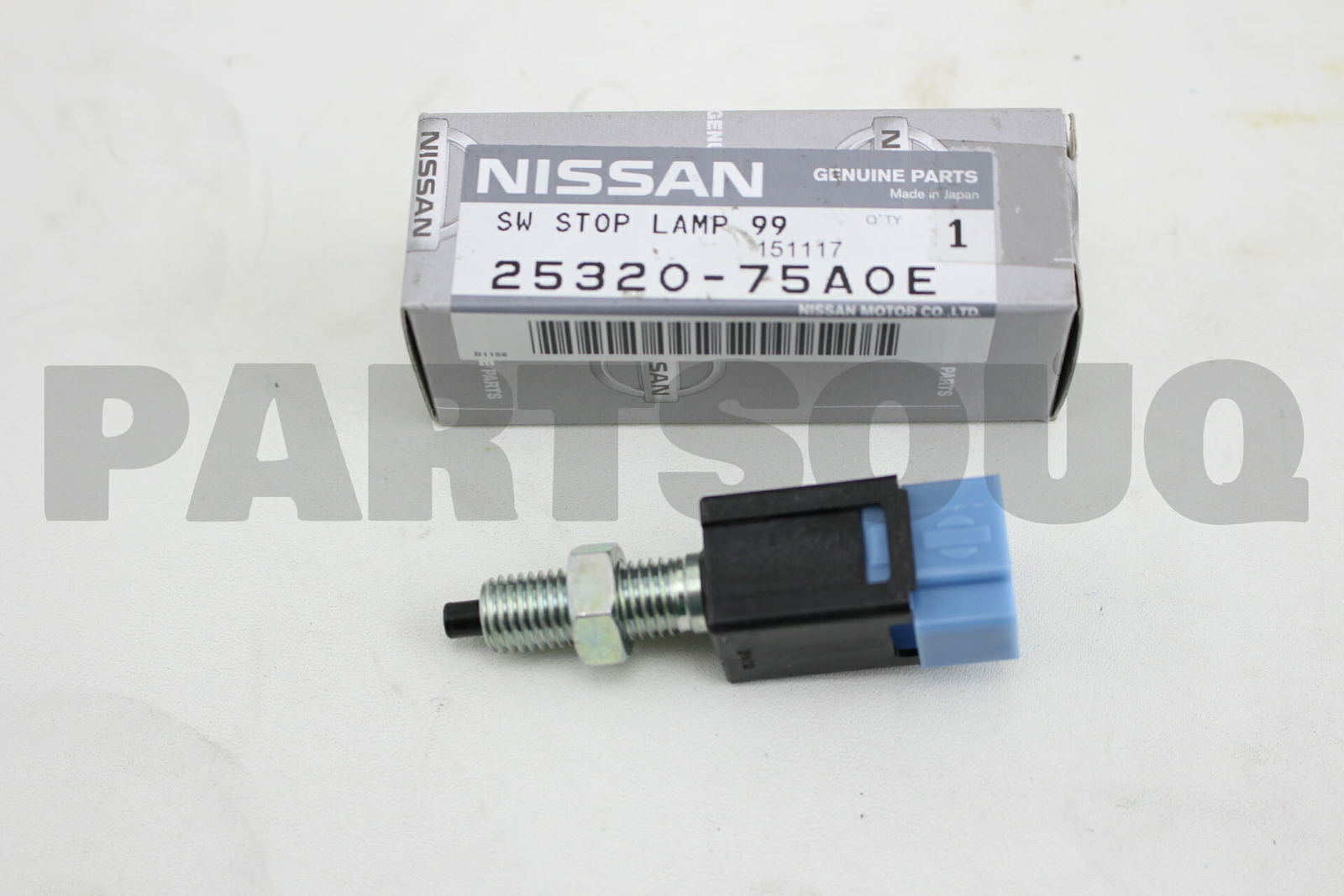 2532075A0E Genuine Nissan SWITCH ASSY-STOP LAMP 25320-75A0E | eBay