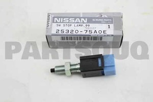 2532075A0E Genuine Nissan SWITCH ASSY-STOP LAMP 25320-75A0E | eBay