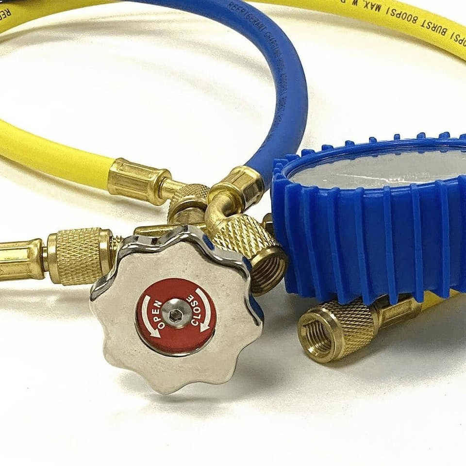 Mini Split 5/16 In. R410a Low Side Suction Charging Service Gauge Hose ...