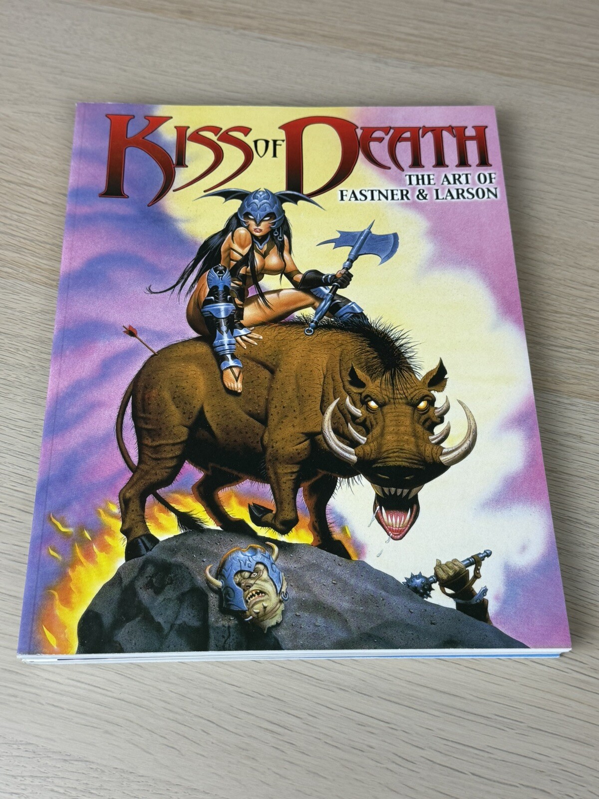 Kiss of Death Volume One: The Art of Fastner & Larson by Steve Fastner ...