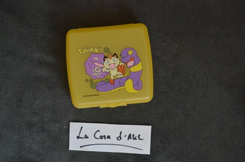RARE boite coop Tupperware Nintendo - Team Rocket Pokémon Miaous ...