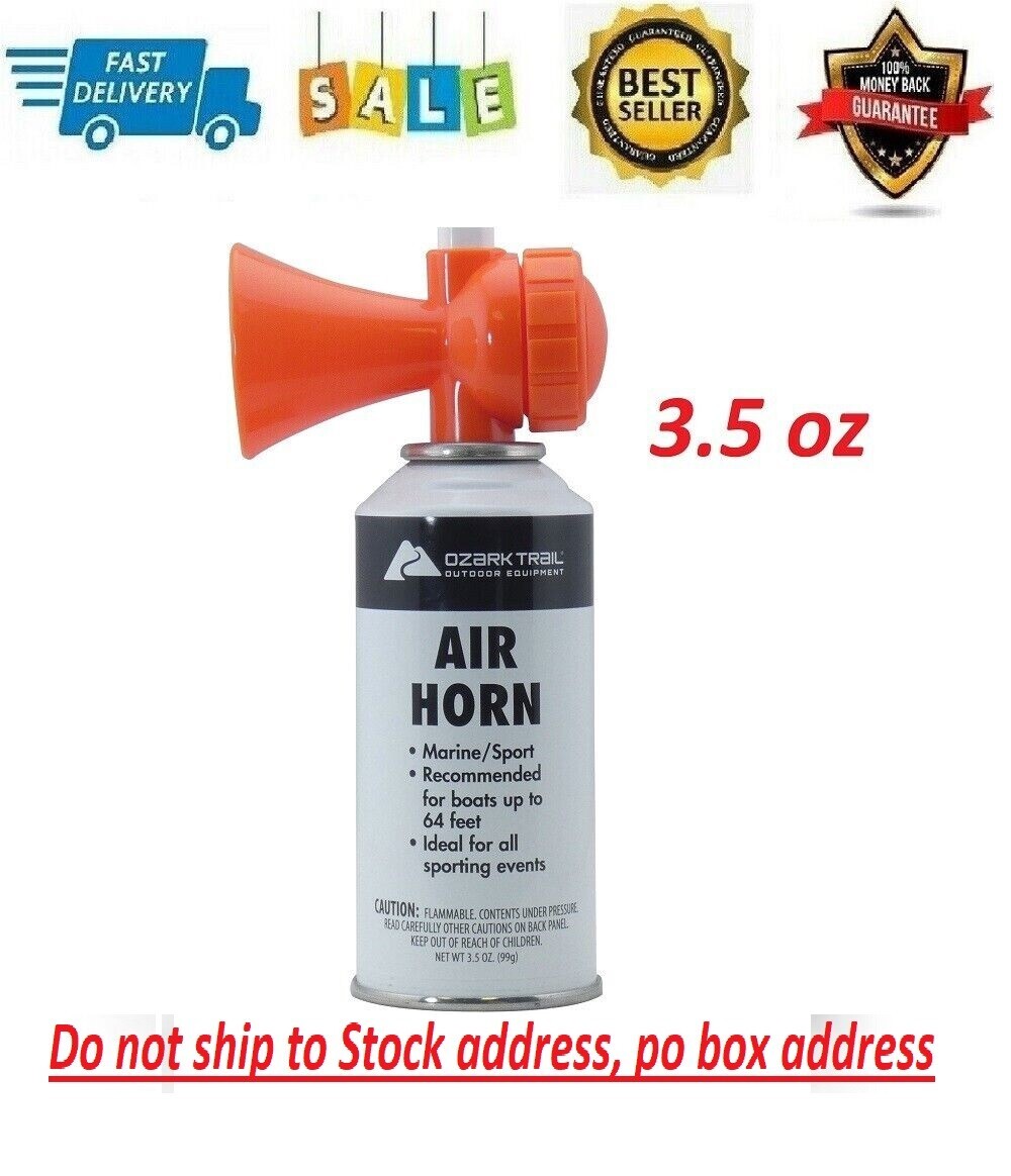 Super Loud Air Horn Can Emergency Hand Held Compressed Boat Horns Siren ...