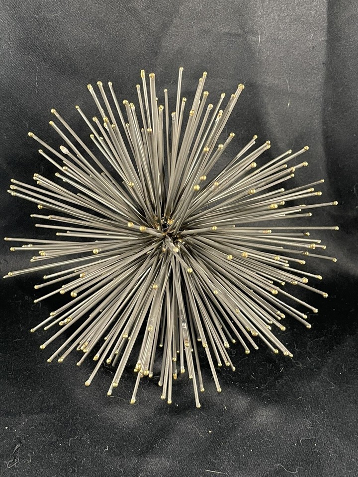 Vintage Atomic Star/Sea Urchin Welded Metal Mid Century Modern Tabletop ...