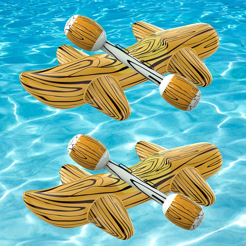 [2025 New Version Patented] 4Pcs Pool Floats Inflatable Raft Pool Toys ...