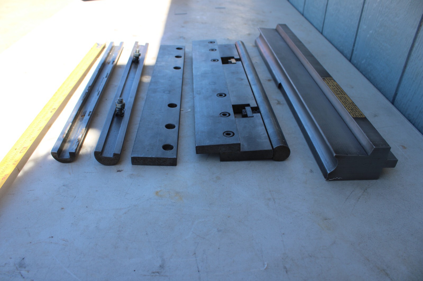 USED AMADA FORMING DIES 20" BOTTOM DIE, 16" TOP DIE | eBay