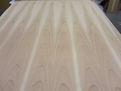 Cherry Sappy mixed color wood veneer 48" x 60" with paper backer 1/40 ...
