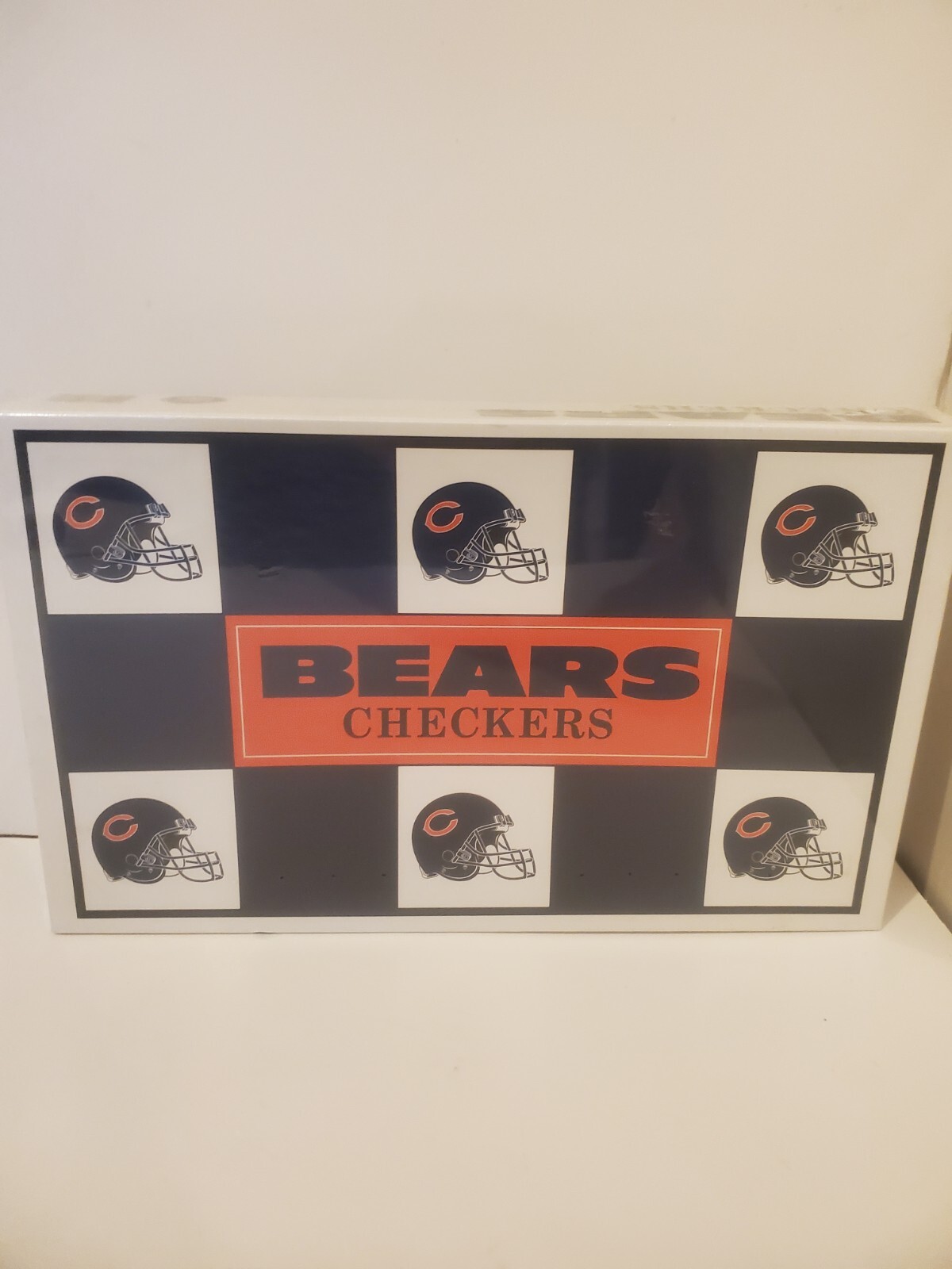 NFL Checkers Board Game Chicago Bears / Minnesota Vikings Football 1993 ...