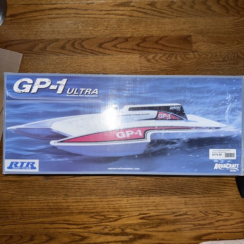NIB Aquacraft Models GP-1 Ultra Brushless Hydroplane RTR Boat Electric ...