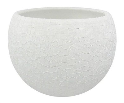 Pot Domoletti Lizard, Ceramic, Ø 17 Cm, White | eBay