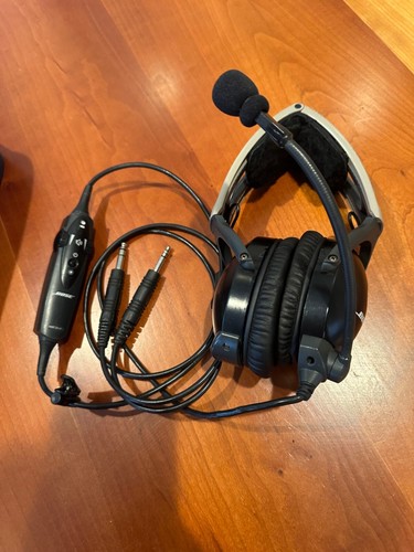Bose X Aviation A10 Dual GA Plugs Headset AHX-32-01: Used | eBay
