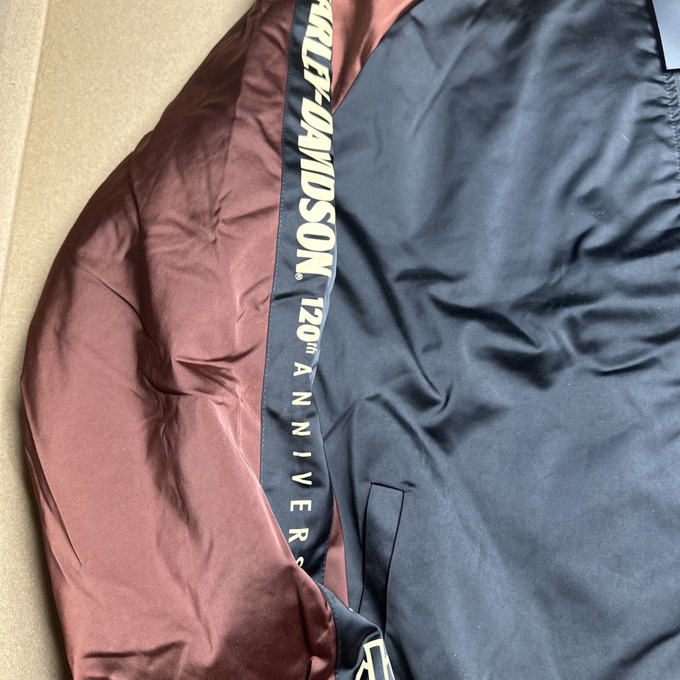 Harley-Davidson Jacket 120th Anniversary 97436 Polyester Red Black 2023 ...