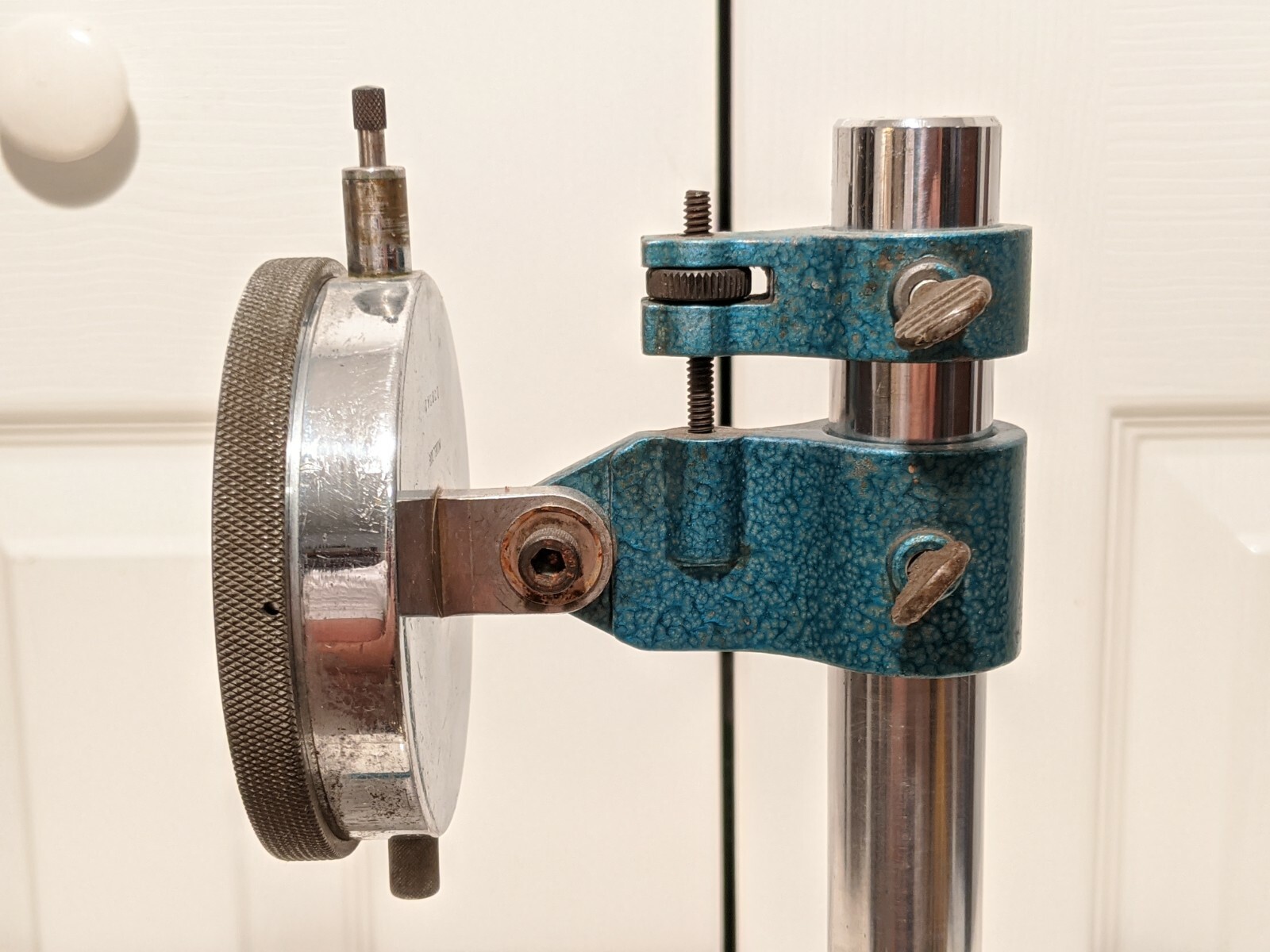 Fowler High Precision Gage Stand w/Federal Model 105 Full Jeweled Dial ...