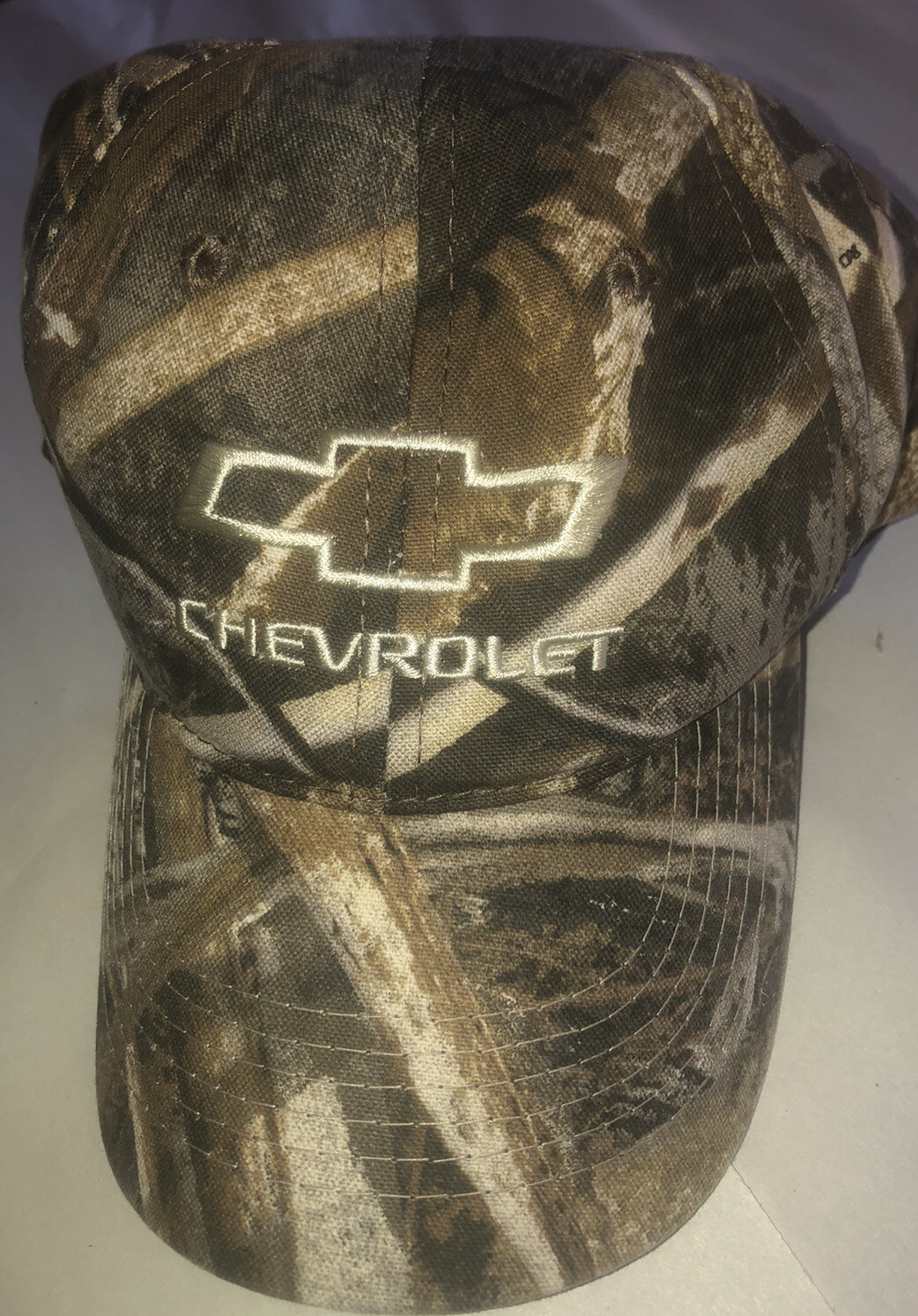 Chevrolet Baseball Cap Hat Camouflage GM Trademarks … - Gem