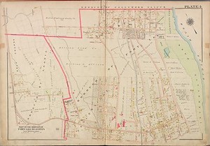 1913 FORT LEE LEONIA BERGEN COUNTY NEW JERSEY CHURCH OF THE MADONNA ...